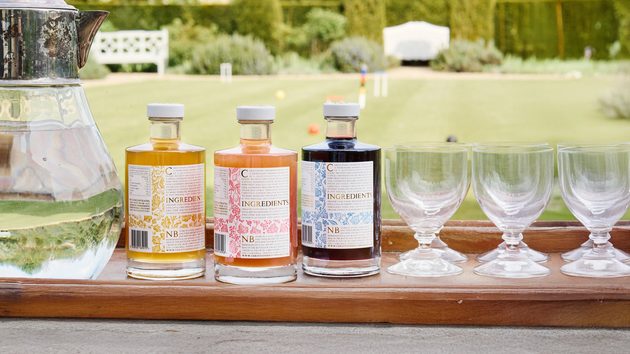 Christopher’s Premium Cordials – Pure Fruit, Organic Botanicals, 100%